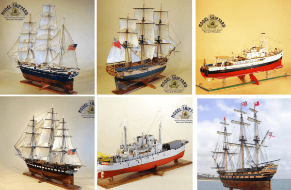 The Model Ship Studio amazing collection of model ships