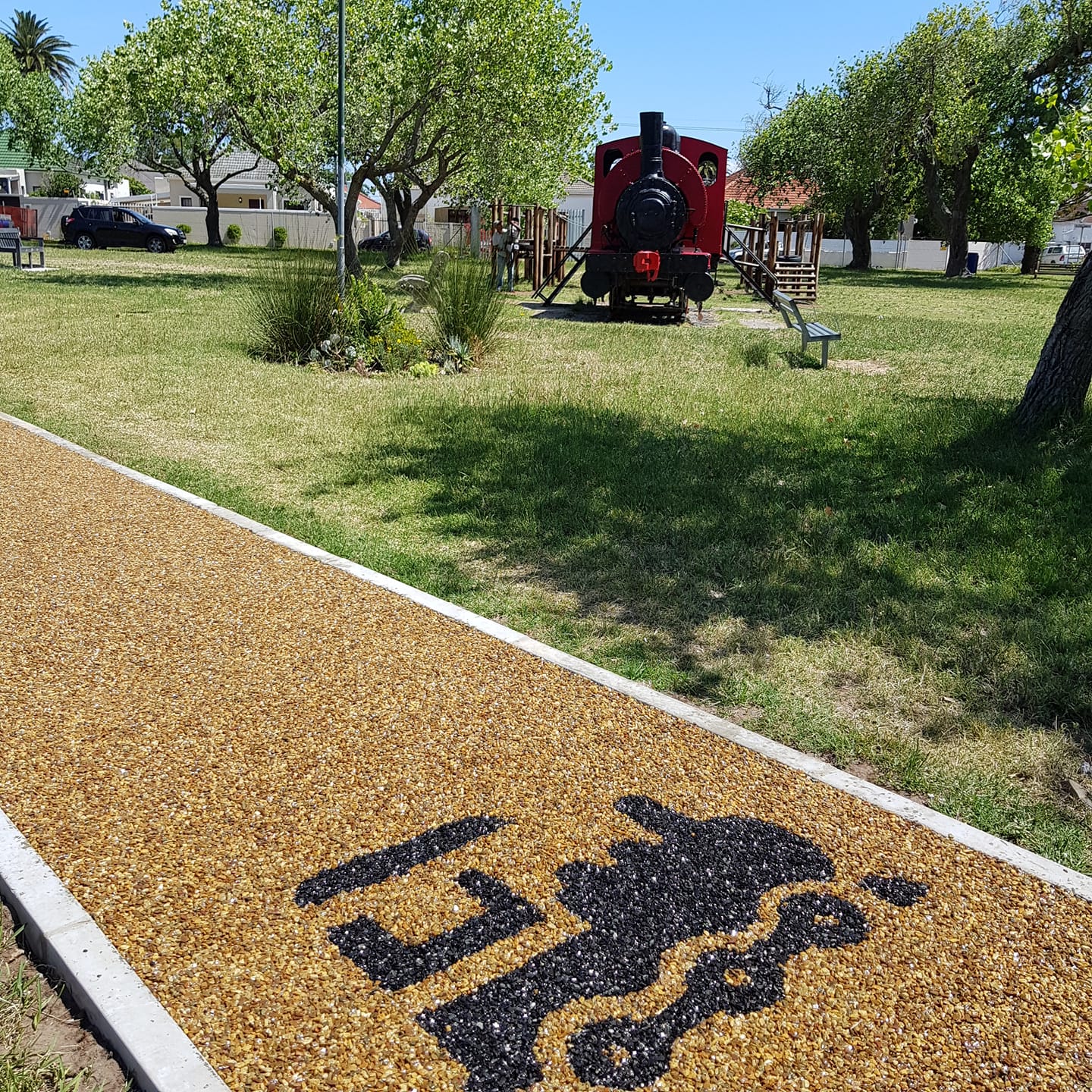 Choo Choo Park | Colour Dots Choo Choo park